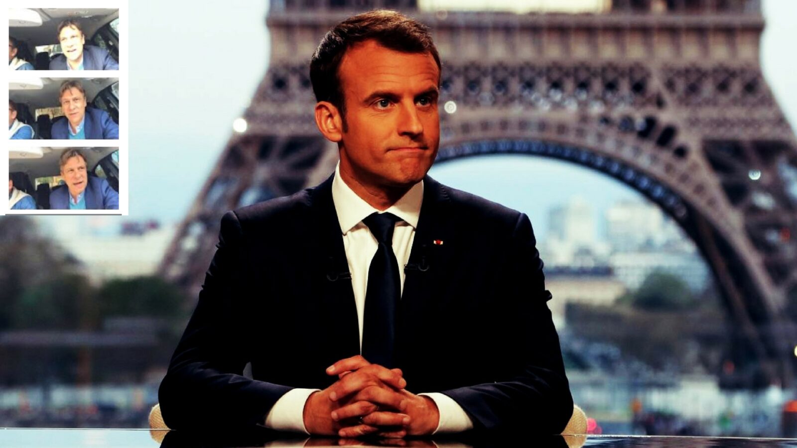 Macron come Peter Sellers