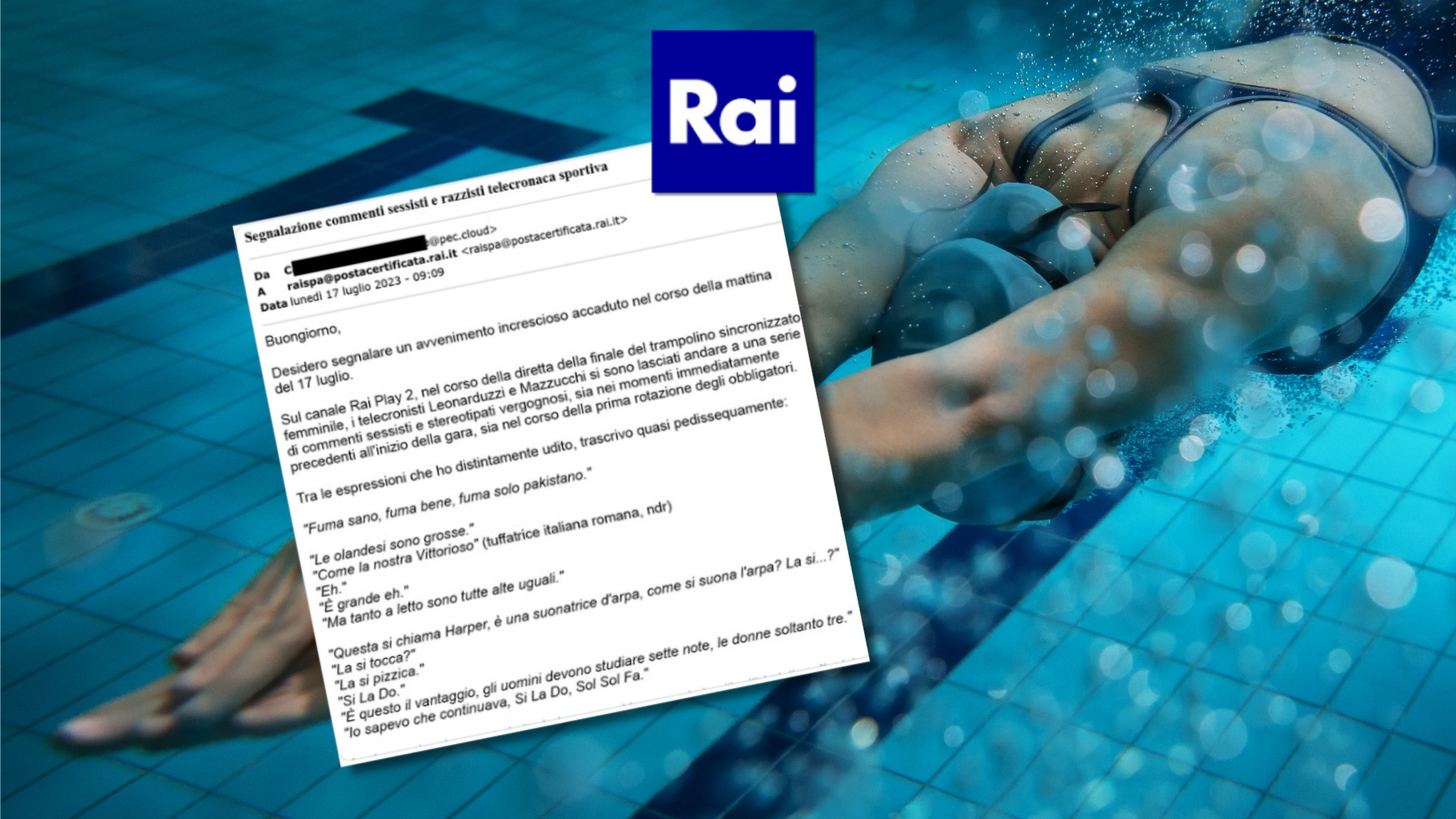 "Si La Do", "A letto....". Bufera sui telecronisti Rai. Cosa è successo