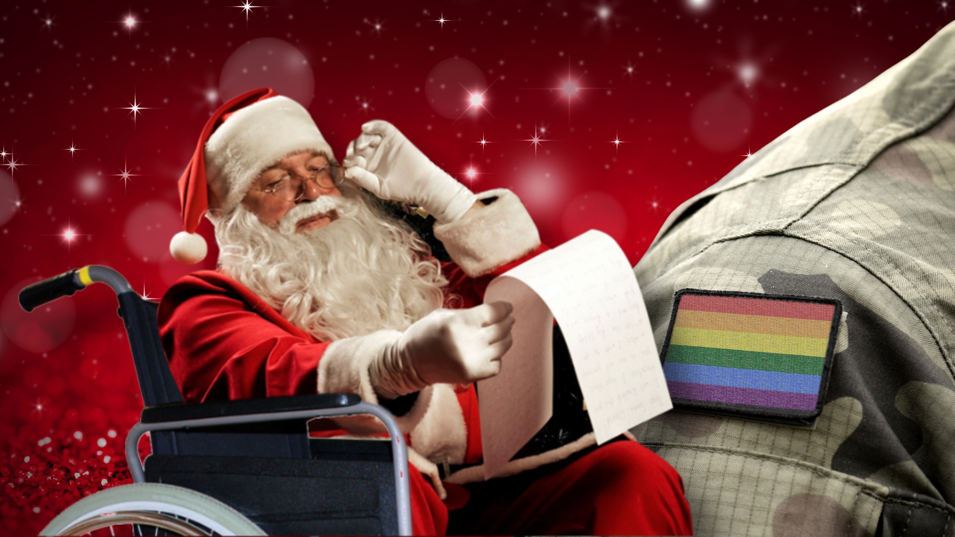 Babbo Natale disabile e soldatini Lgbt: che strazio il woke