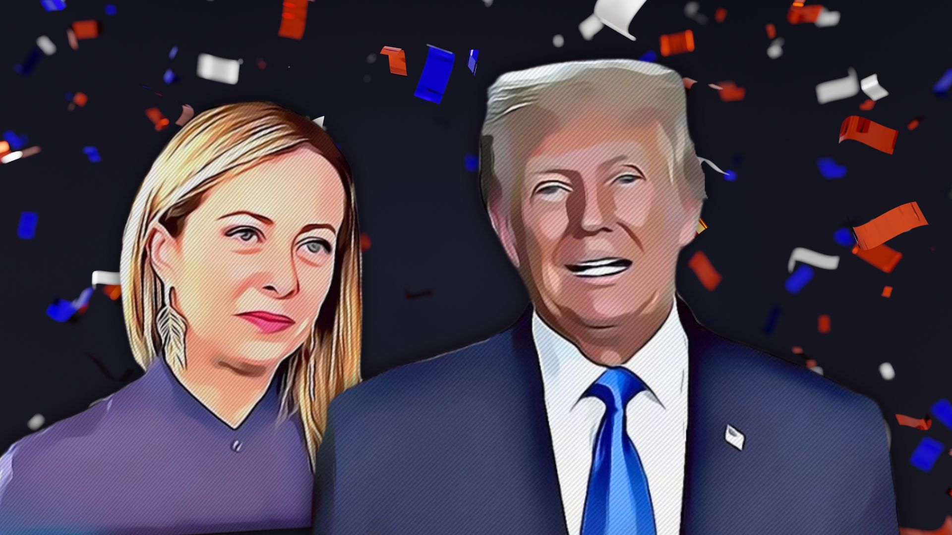 Che succede alla Meloni se negli USA vince Trump