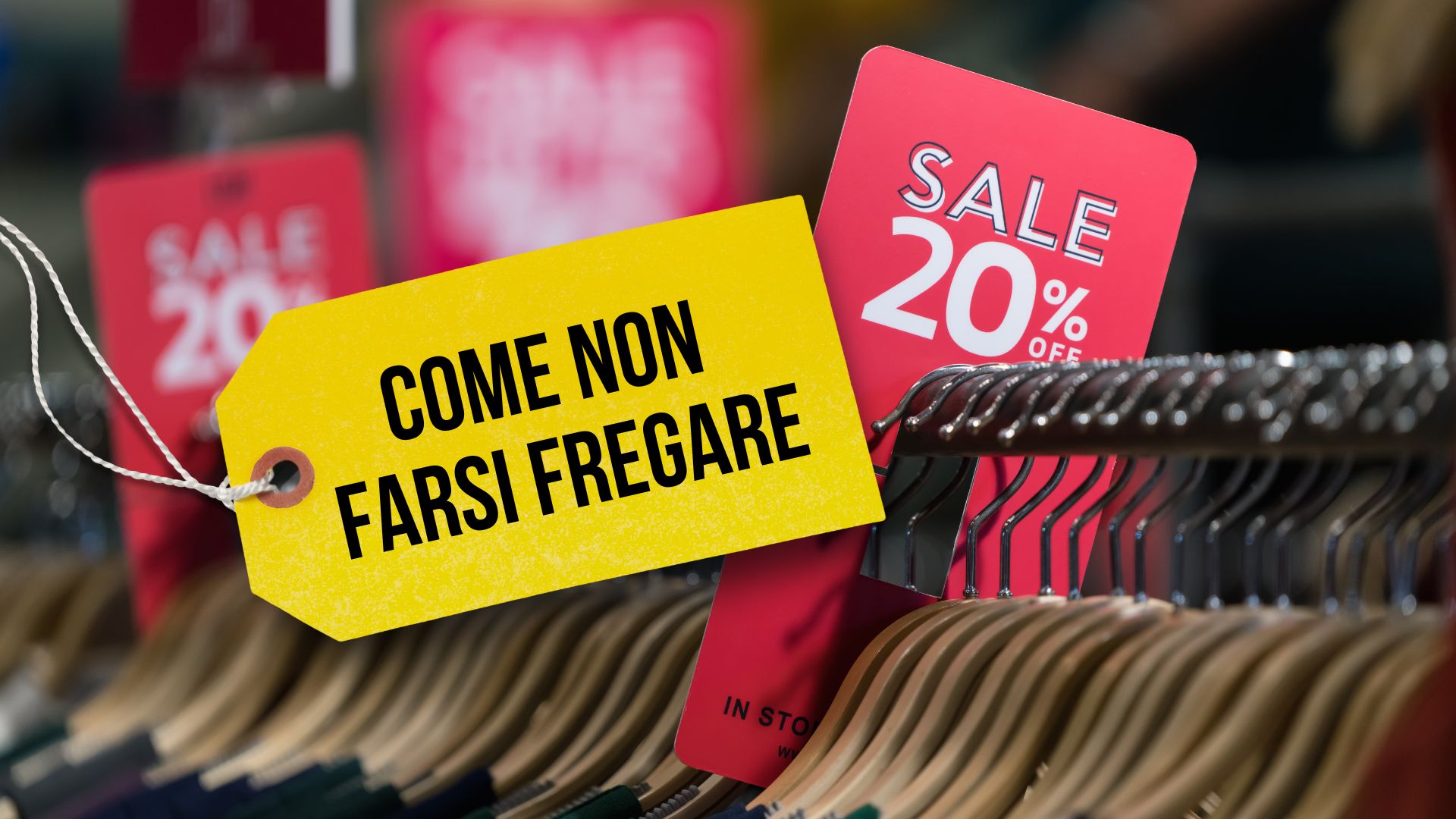 Iniziano i saldi, ecco le dritte per evitare i bidoni