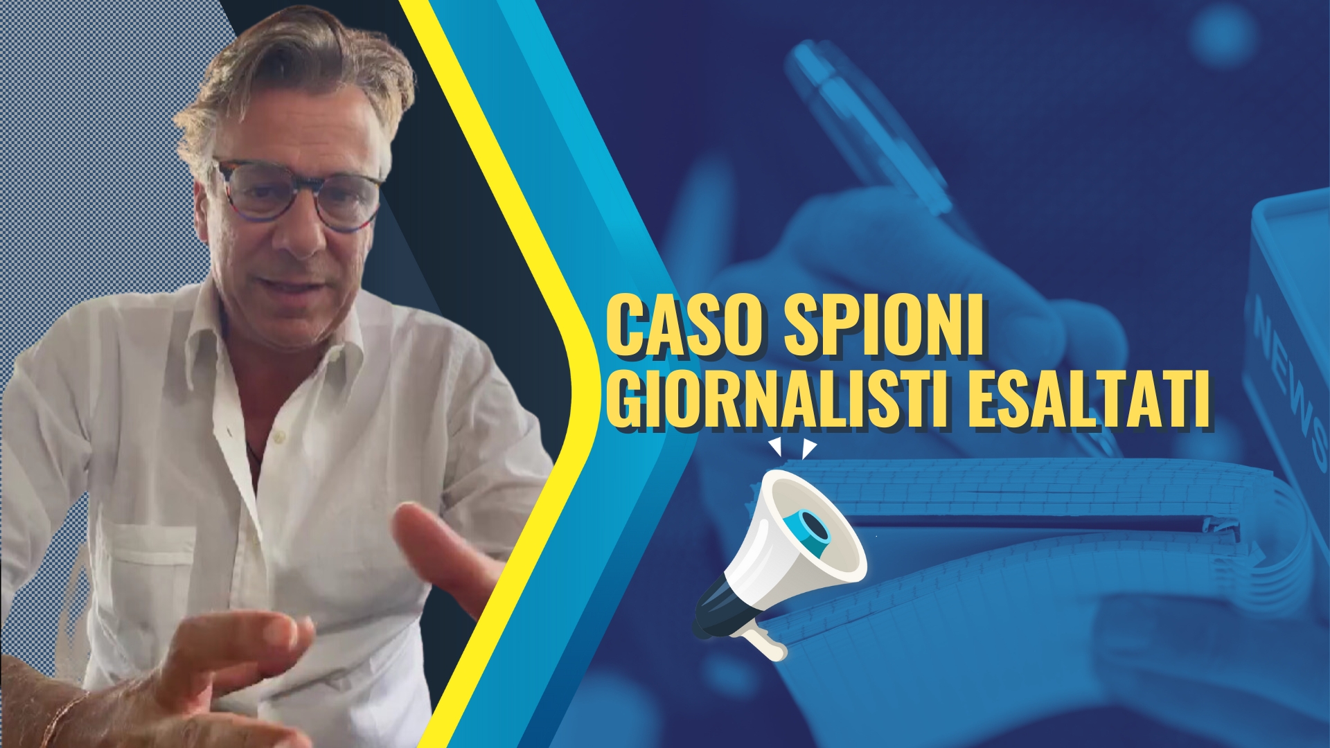 Il caso spioni, oggi giornali super eccitati. Dove erano per Striano?