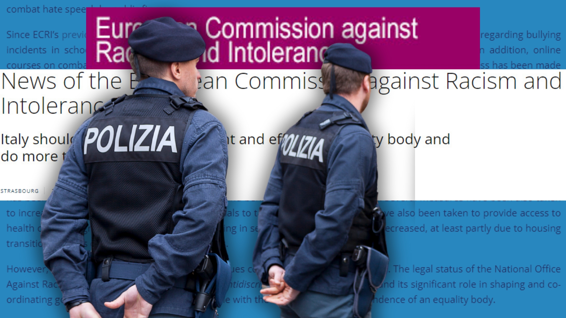 È tutta una farsa: chi c'è dietro il folle report sulla "polizia razzista"