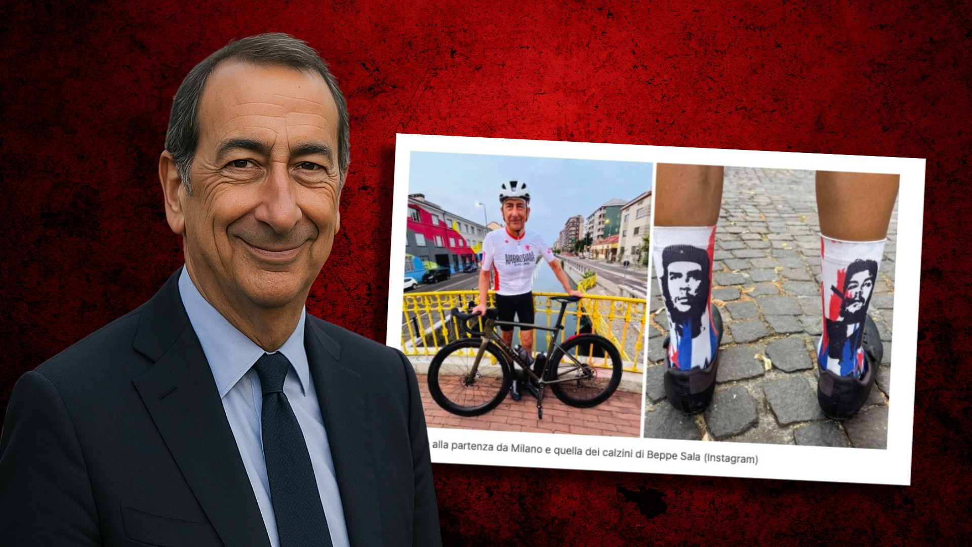 Questa patetica foto di Sala dice più di quanto sembri