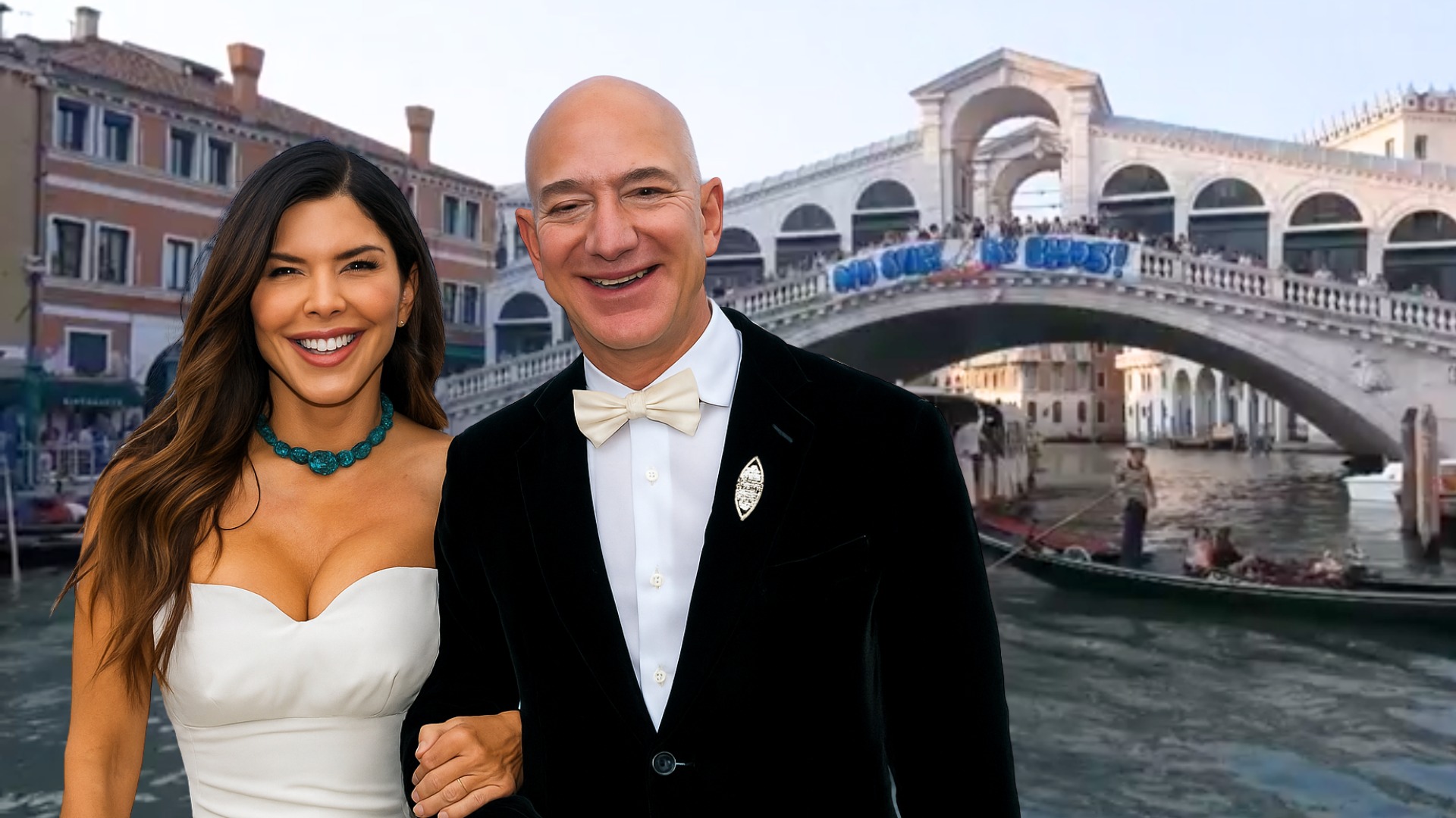 Bezos a Venezia, aveva ragione il Cav: chi protesta è un povero comunista