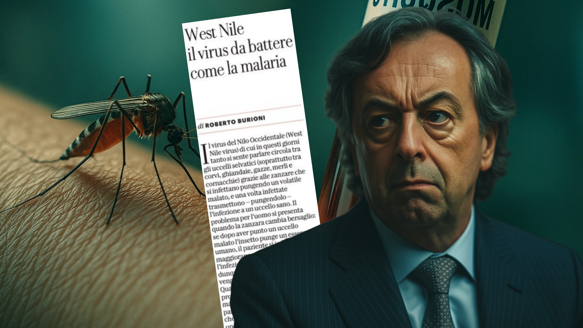 West nile, ci risiamo con l’allarmismo: è tornato Burioni