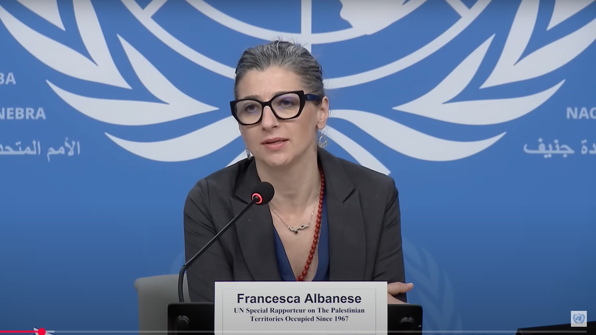 Francesca Albanese, se anche gli Usa dicono "basta"