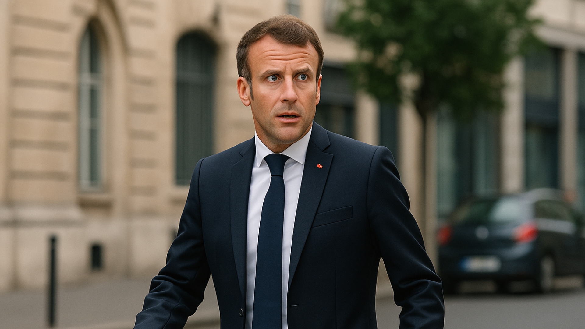 Macron ai titoli di coda