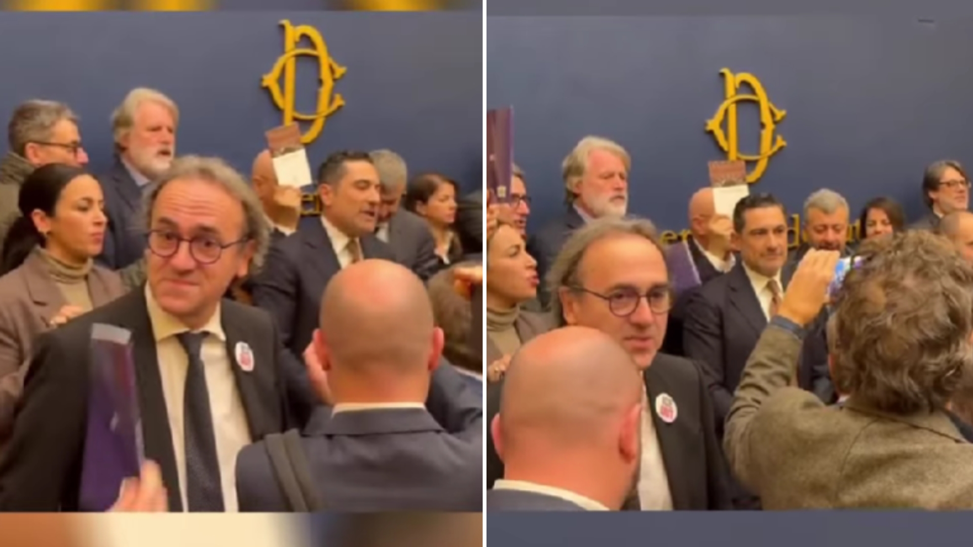 La sinistra come all'asilo: il blitz contro CasaPound