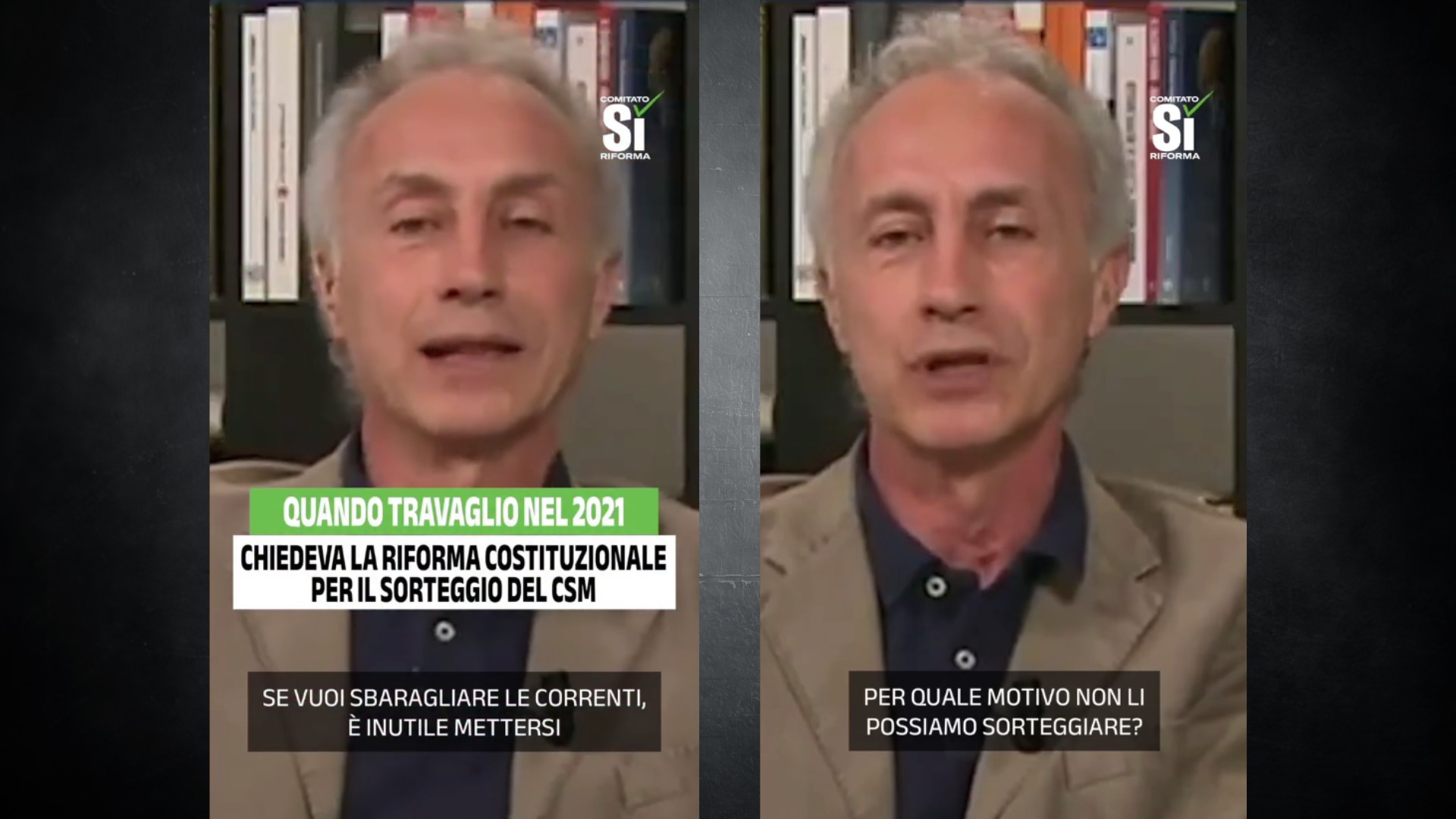 Referendum, il video di Travaglio che Travaglio non vi farà vedere